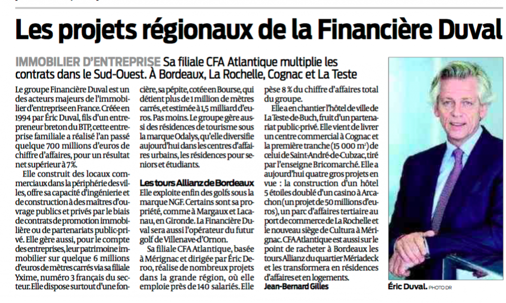 Le groupe Duval, le made in france au coeur des territoires - Eric ...